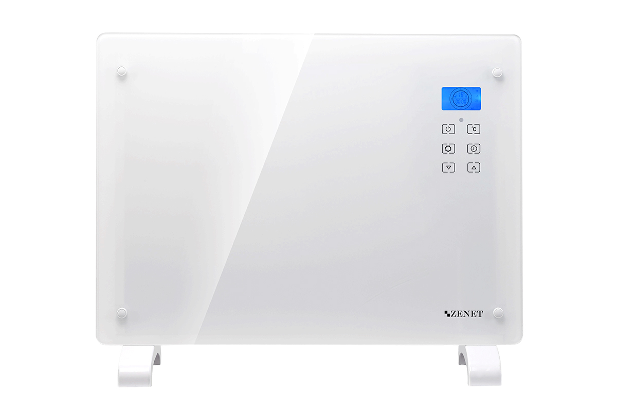 ZENET ZET-526 Glass Convector Electric Heater | 1500 W | Auxiliary ...